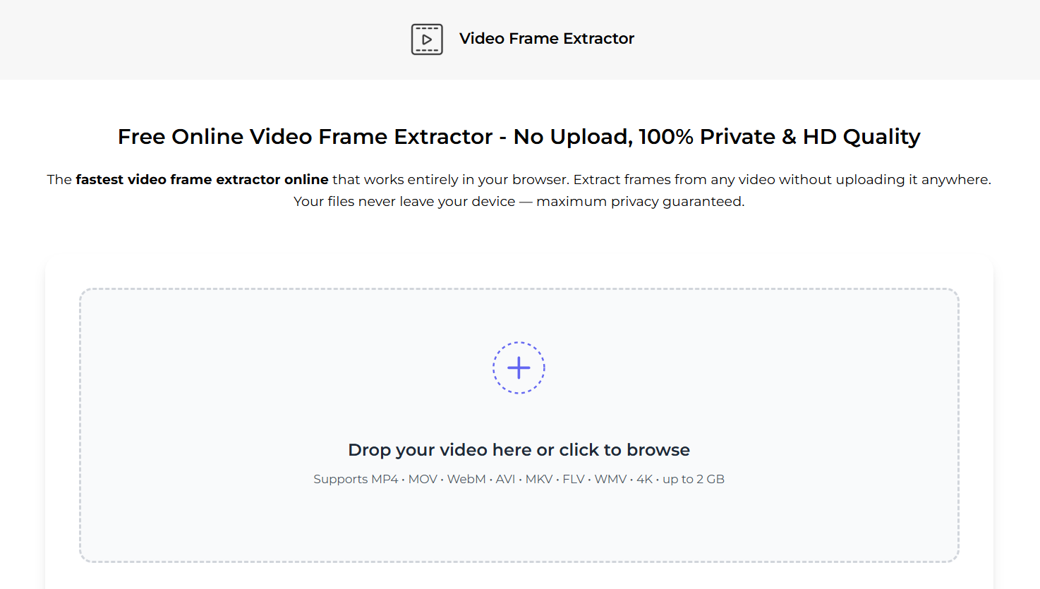 How to Extract Video Frames Online Without Uploading in 2026 (Free ...